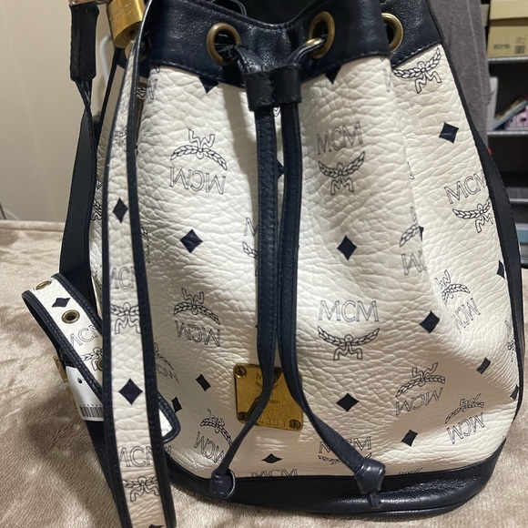 MCM | Bags | Mcm Authentic Bucket Bag | Poshmark